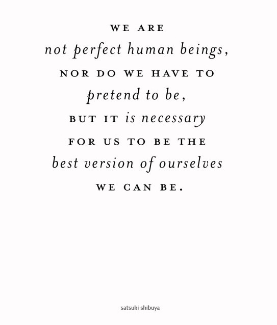 How to Stay Motivated + Accept Imperfection - Balans